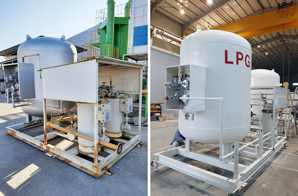 ㈜GT산업, 재생 LPG탱크 공격적 마케팅