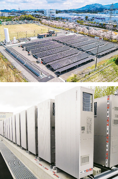 파나소닉, 수소 이용한 공장 RE100 대응