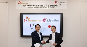 SK머티리얼즈 jnc·日 이데미츠 코산, OLED 재료 공동 개발 나선다